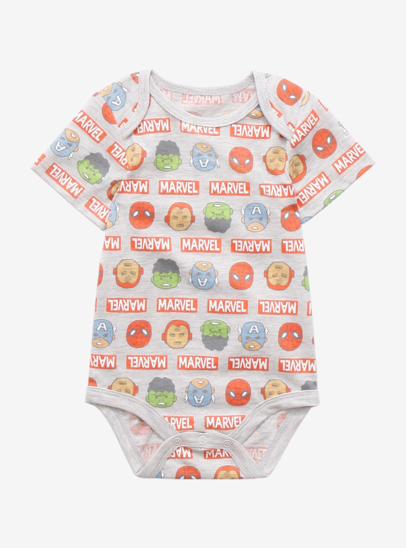 Marvel Chibi Characters Infant One-Piece - BoxLunch Exclusive