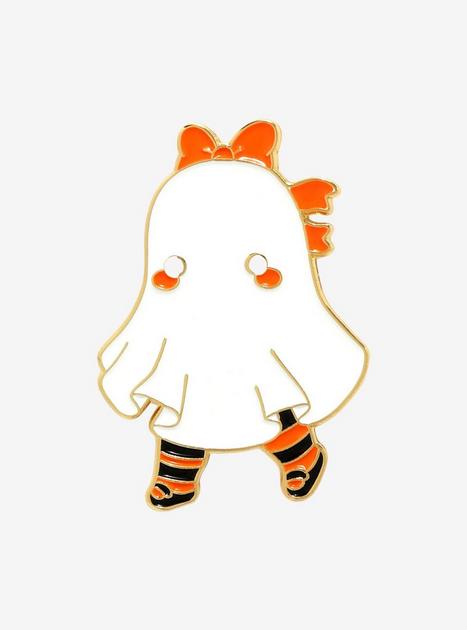 Bright Bat Ghost Girl Enamel Pin | Hot Topic