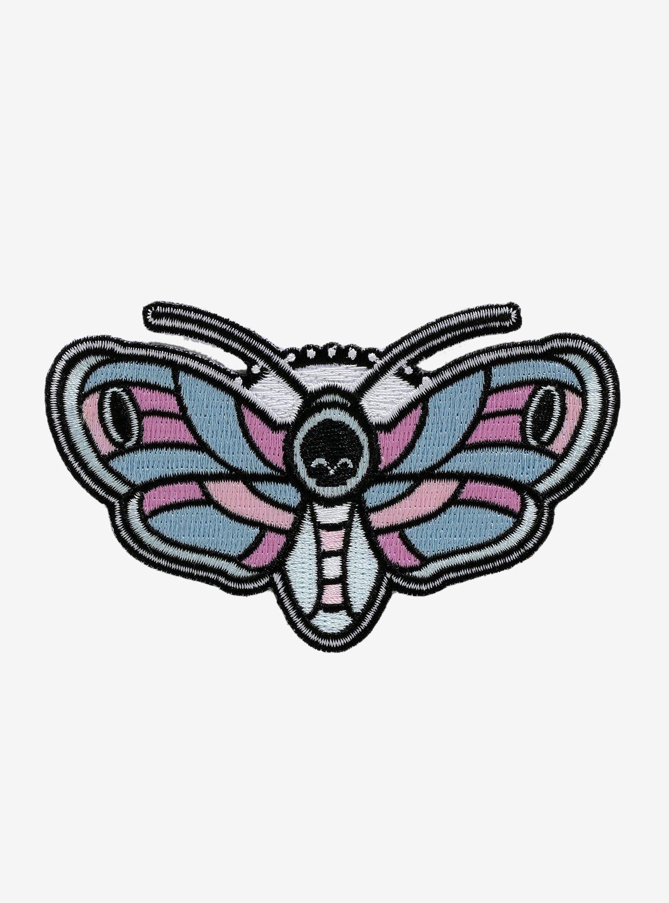 Pastel Death Moth Patch By Kawaii Krypt | Hot Topic