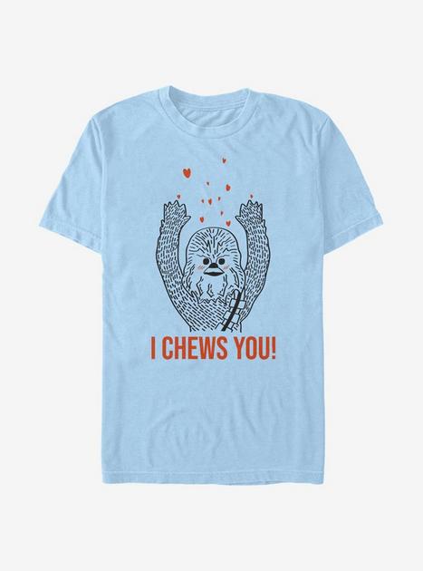 Star Wars I Chews You Chewie T-Shirt - BLUE | Hot Topic