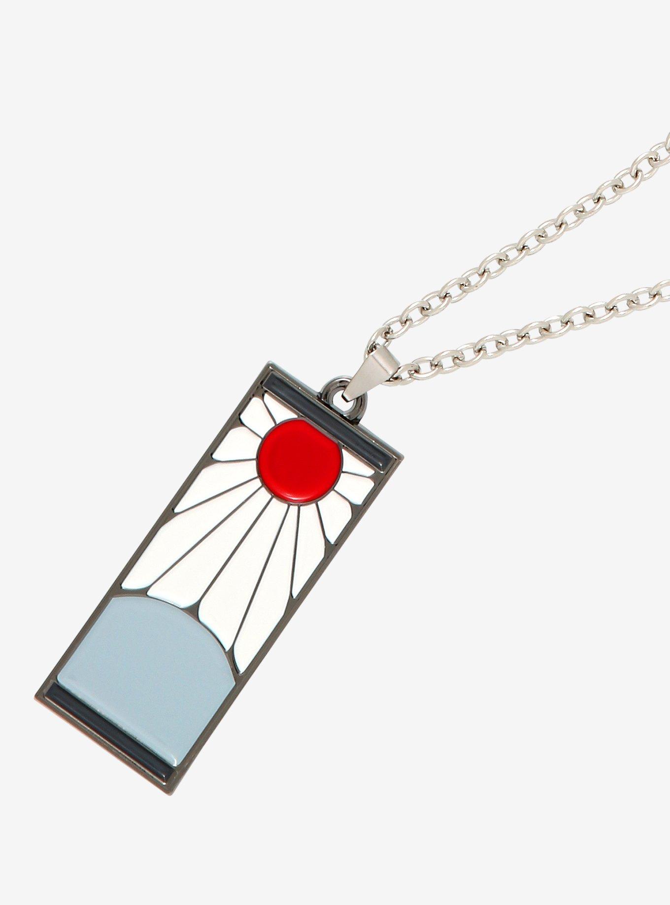Demon Slayer: Kimetsu No Yaiba Tanjiro Hanafuda Necklace | Hot Topic