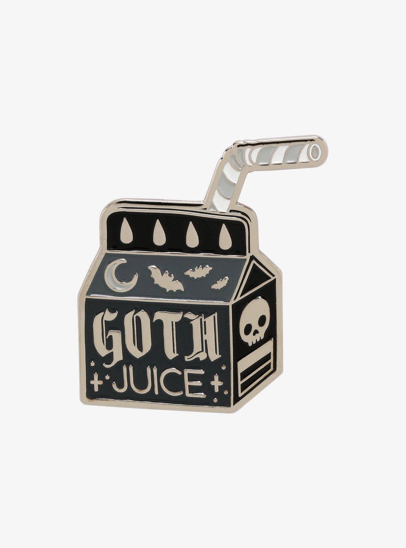 Goth Juice Carton Enamel Pin | Hot Topic