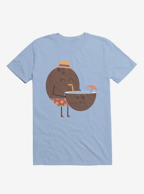 Coconut Cannibal Light Blue T-Shirt - BLUE | Hot Topic
