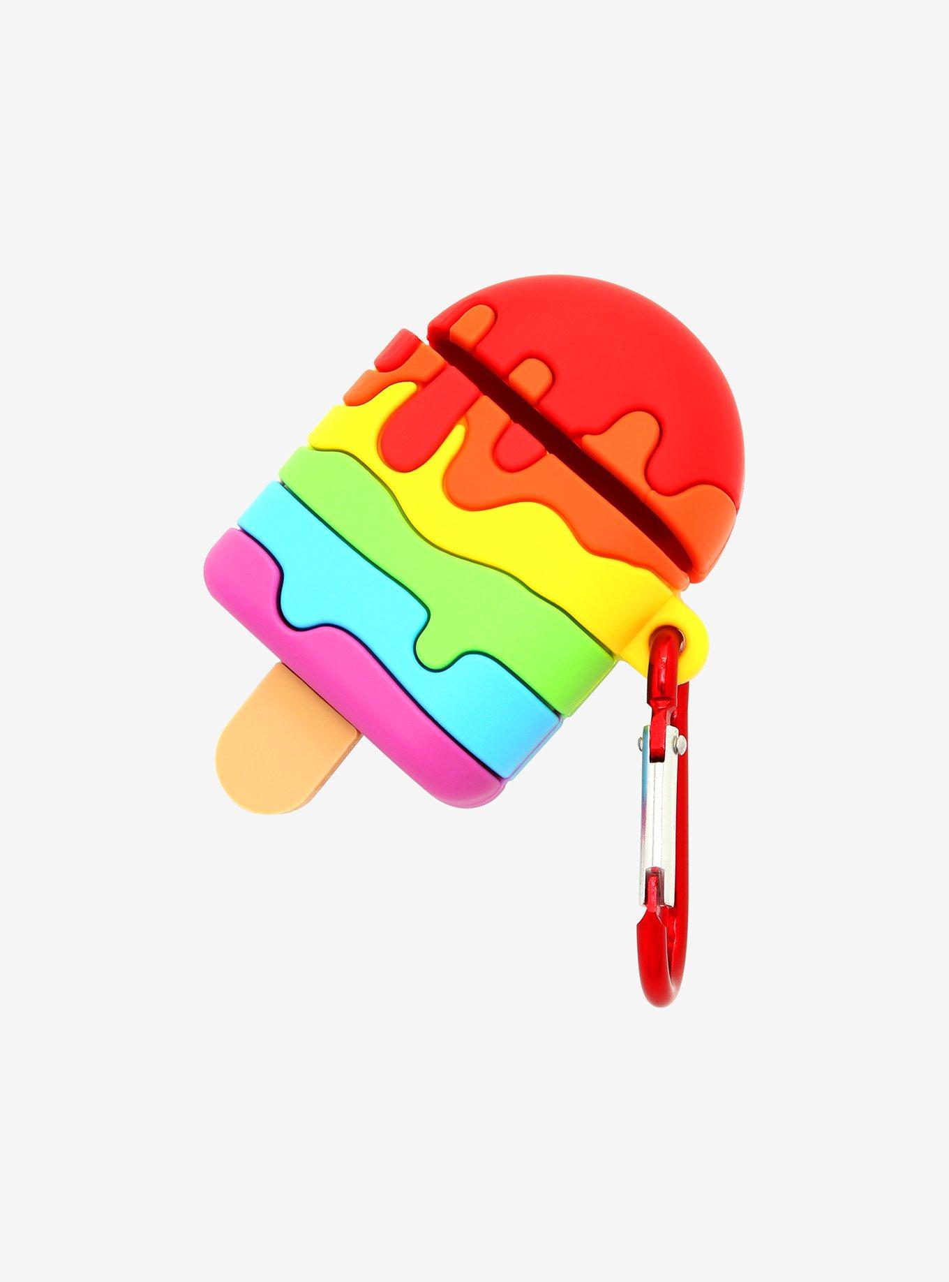 Rainbow Ice Pop Wireless Earbud Case Cover | Hot Topic