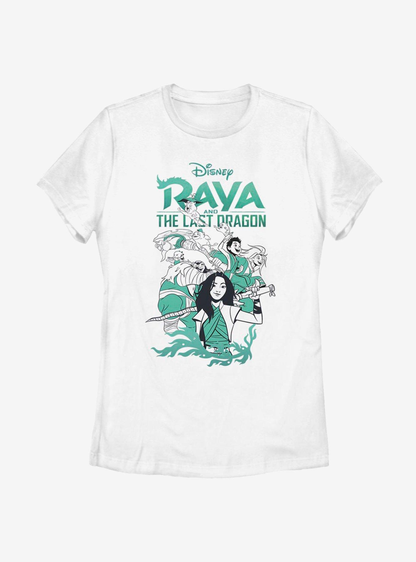 Disney Raya And The Last Dragon Raya Action Womens T-Shirt | BoxLunch