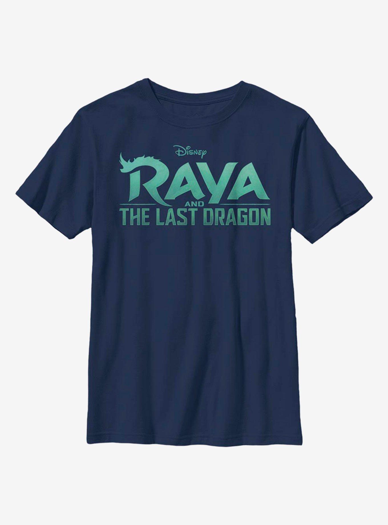 Disney Raya And The Last Dragon Raya Logo Youth T-Shirt - BLUE | BoxLunch