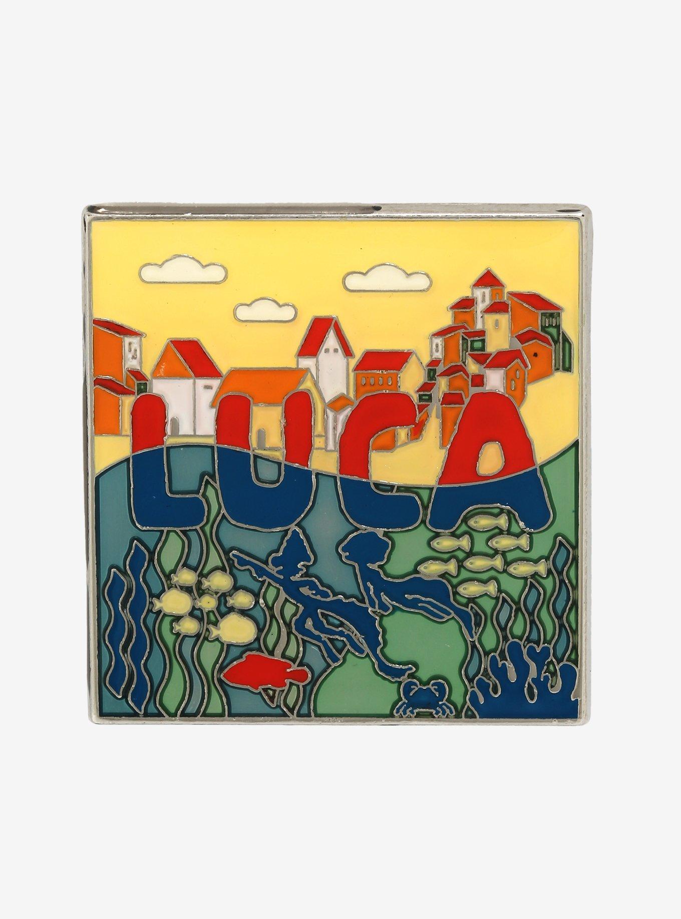 Disney Pixar Luca Logo Enamel Pin - BoxLunch Exclusive | BoxLunch