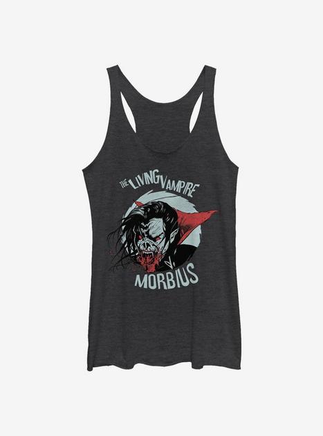 Marvel Morbius Moonlight Vampire Girls Tank - BLACK | Hot Topic