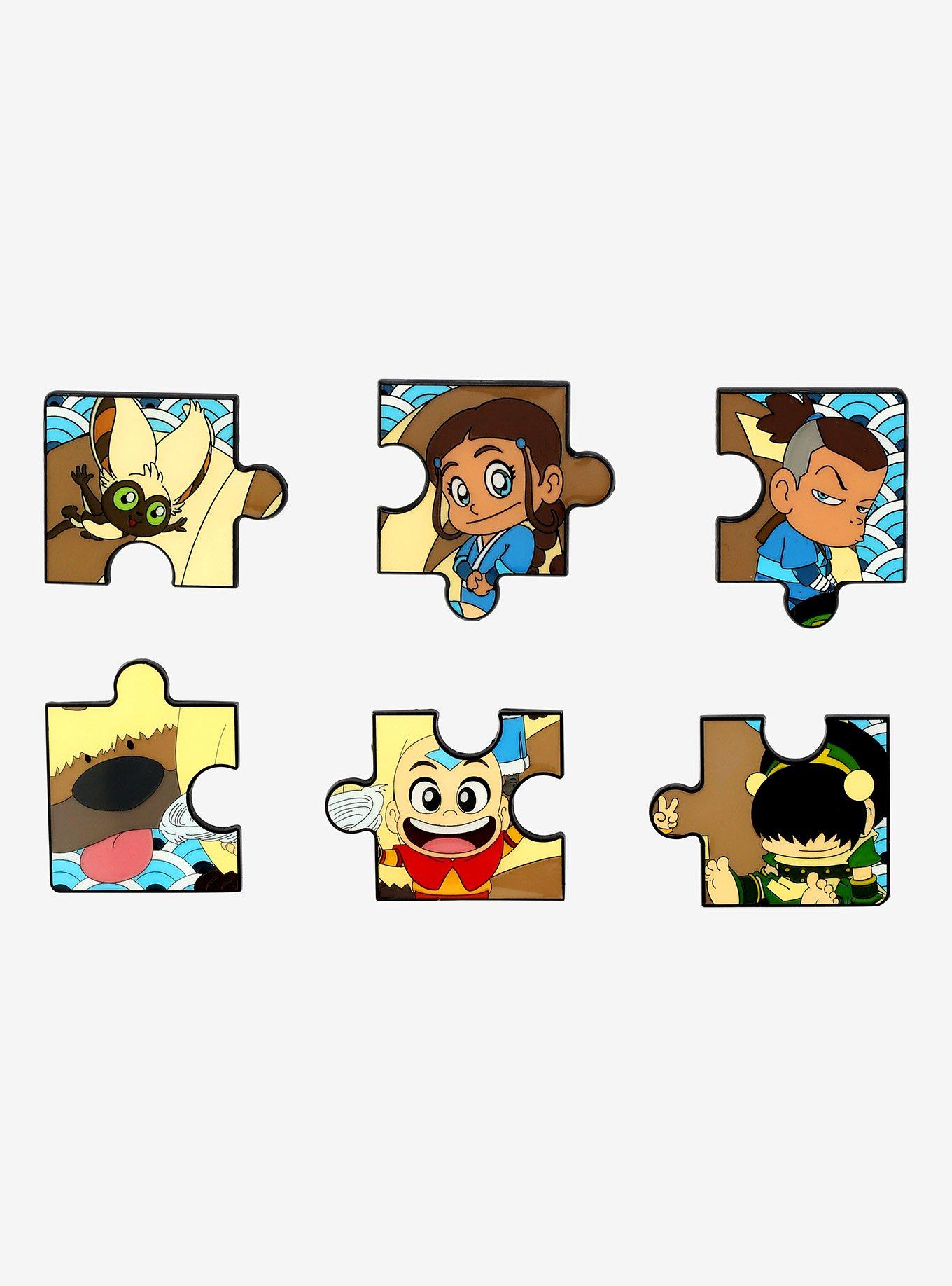 Avatar The Last Airbender Chibi Characters Puzzle Blind Box Enamel Pin