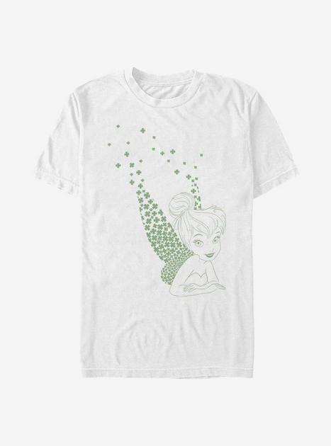 Disney Tinker Bell Tink Clovers T-Shirt - WHITE | BoxLunch