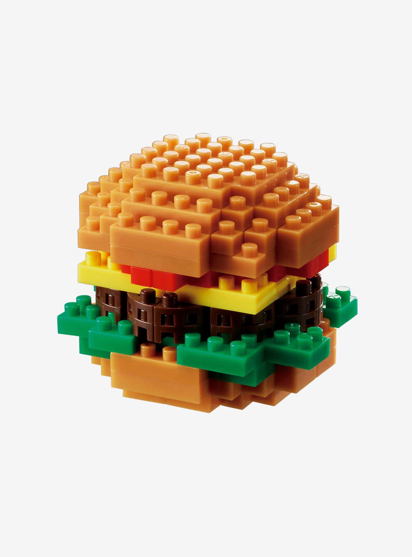 Nanoblock Hamburger Building Kit | Hot Topic