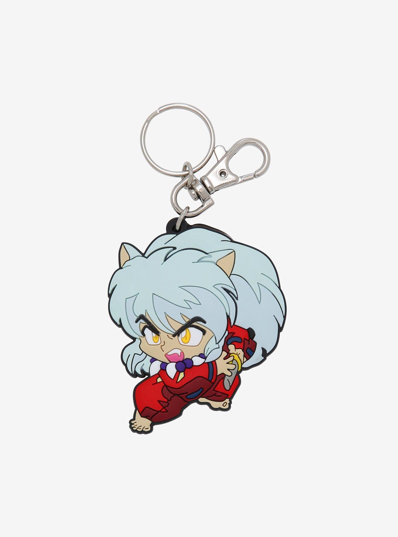 InuYasha Chibi Rubber Key Chain | Hot Topic