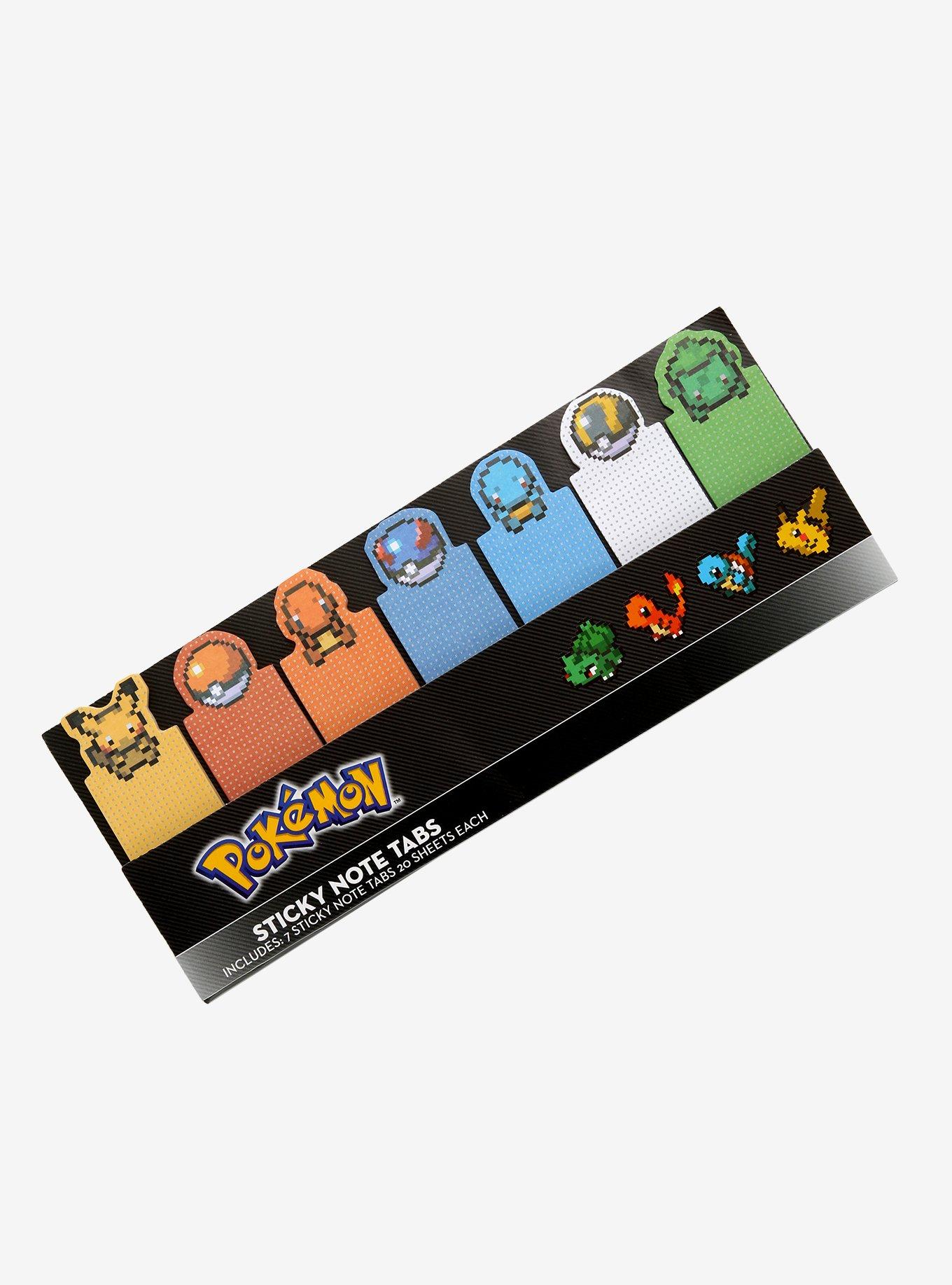 Pokemon Gen 1 Starters Sticky Note Tabs | Hot Topic