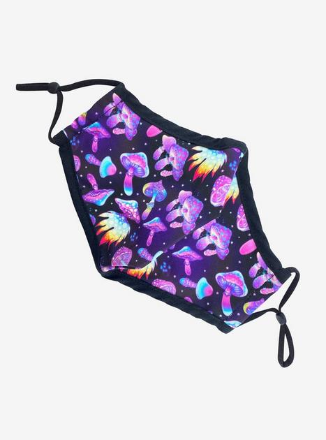 Mushroom Adjustable Fashion Face Mask With Filter Pocket | Hot Topic