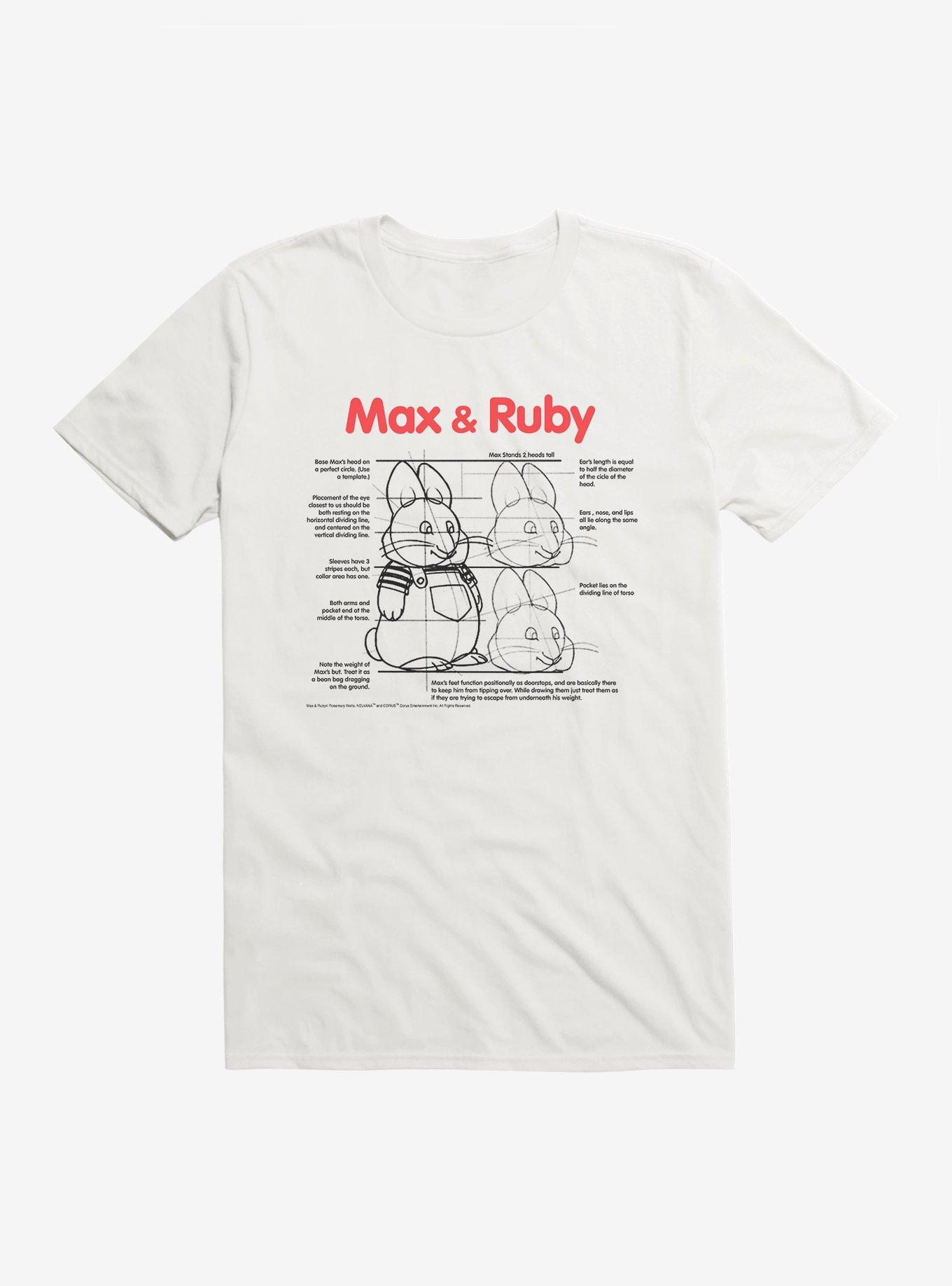 Max And Ruby Sketch T-Shirt | Hot Topic