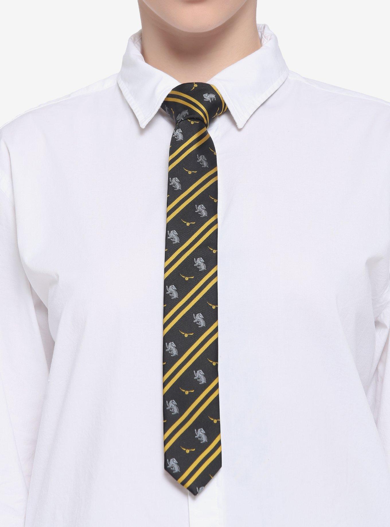Harry Potter Hufflepuff Tie | Hot Topic