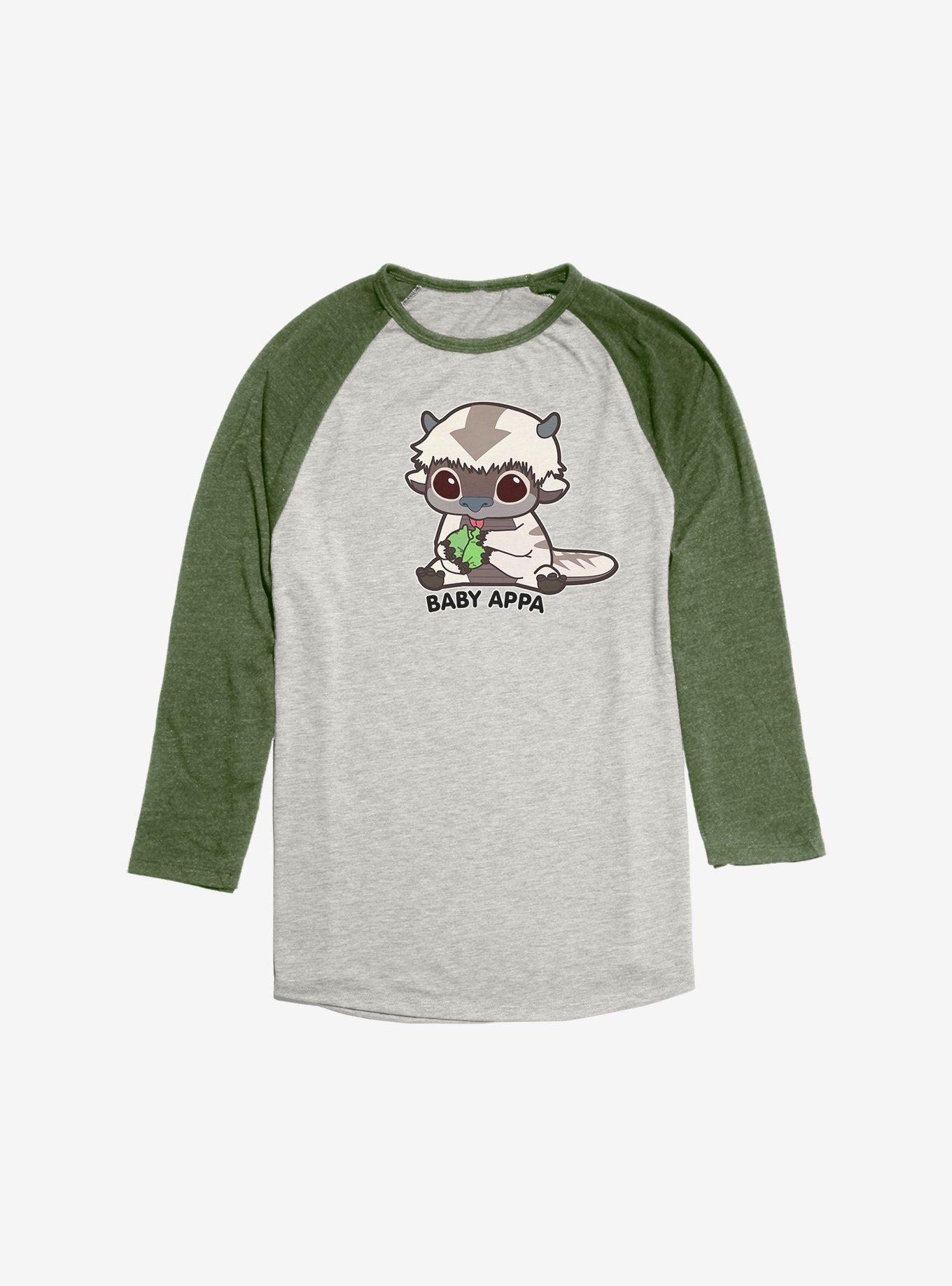 Avatar: The Last Airbender Cute Baby Appa Raglan - BoxLunch Exclusive ...