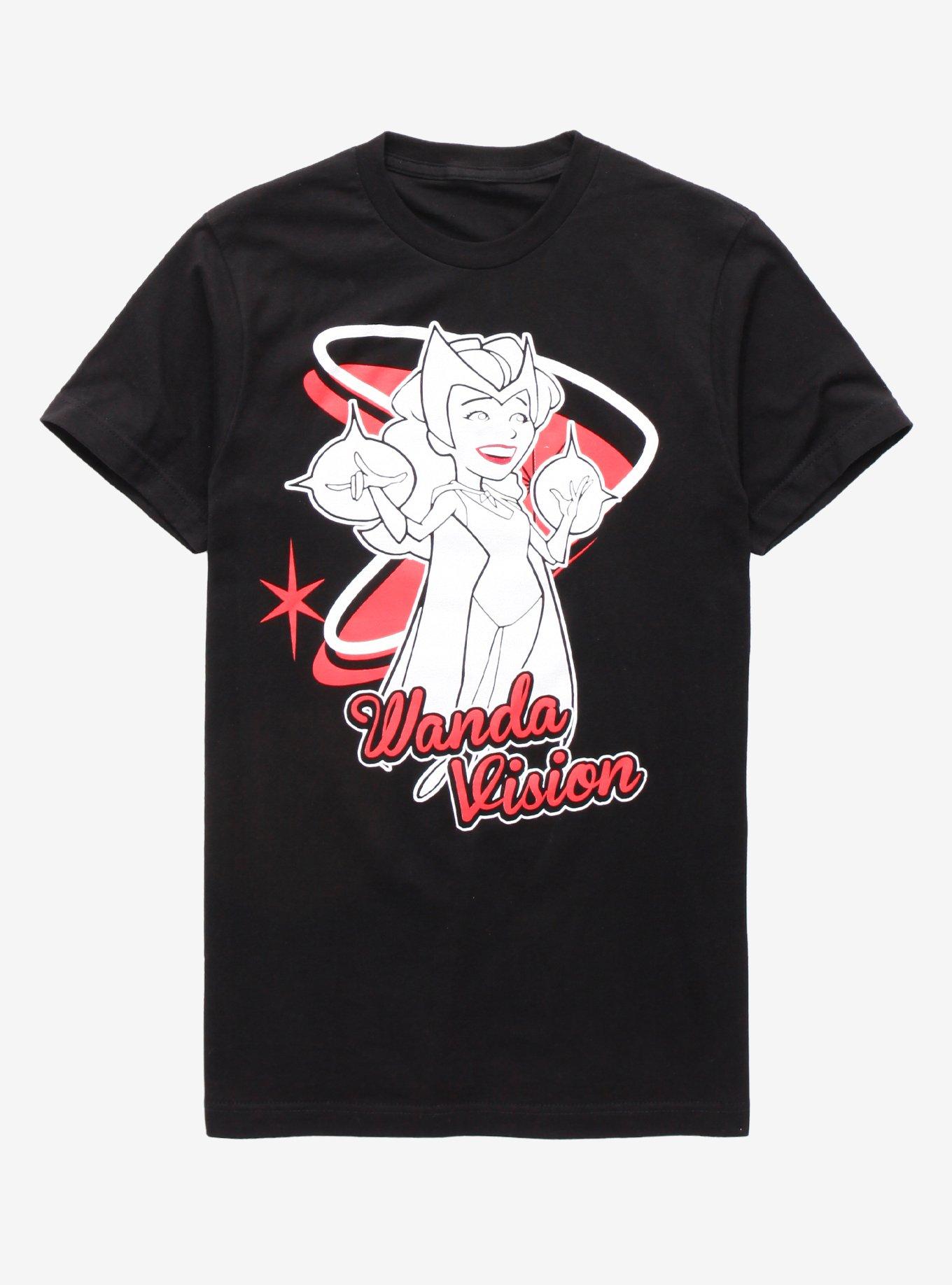 Marvel WandaVision Wanda 1960s Comic T-Shirt | BoxLunch