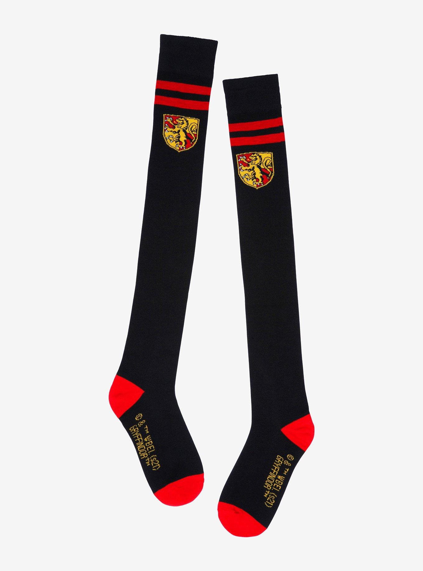 Harry Potter Gryffindor Stripe Knee-High Socks | Hot Topic