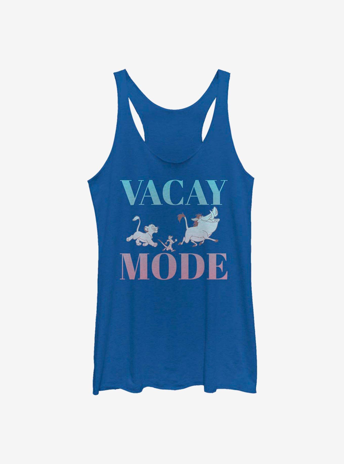 Disney The Lion King Vacay Mode Girls Tank - BLUE | Hot Topic