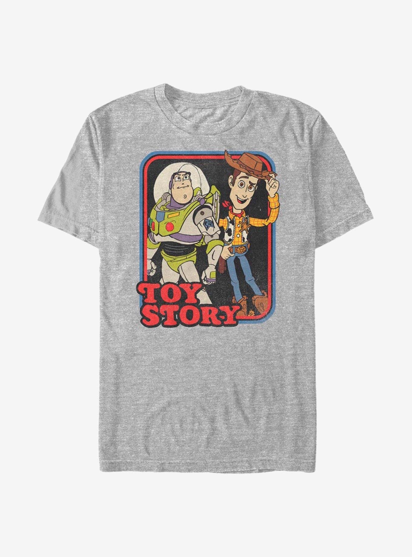 Disney Pixar Toy Story Storybook T-Shirt - GREY | Hot Topic