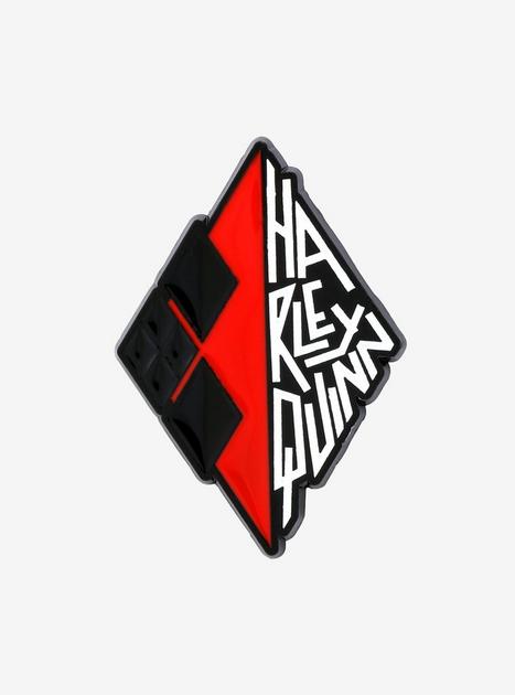 DC Comics The Suicide Squad Harley Quinn Logo Enamel Pin - BoxLunch ...