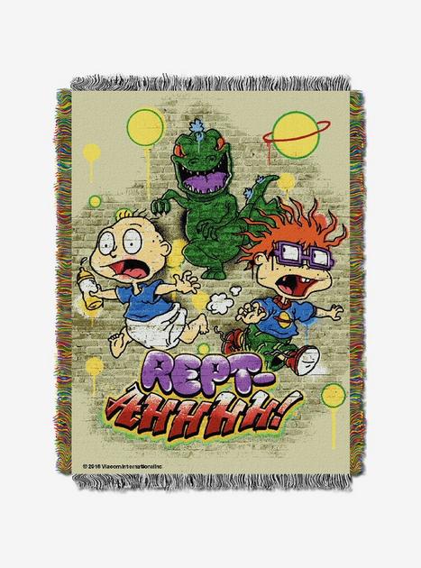 Nickelodeon Rewind Rugrats Reptahhhh Tapestry Throw | BoxLunch