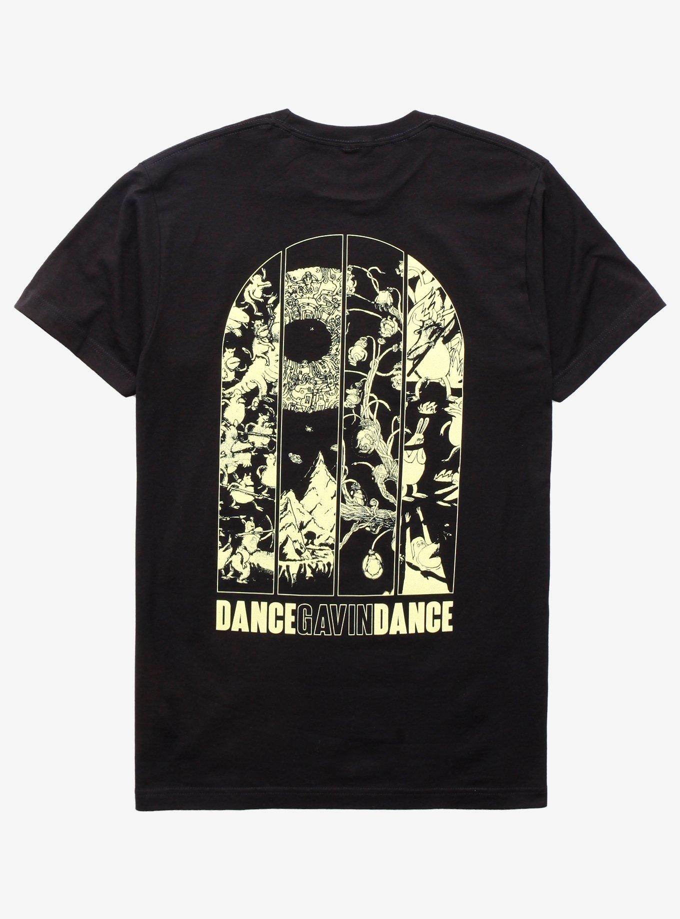 Dance Gavin Dance Multi Albums T-Shirt