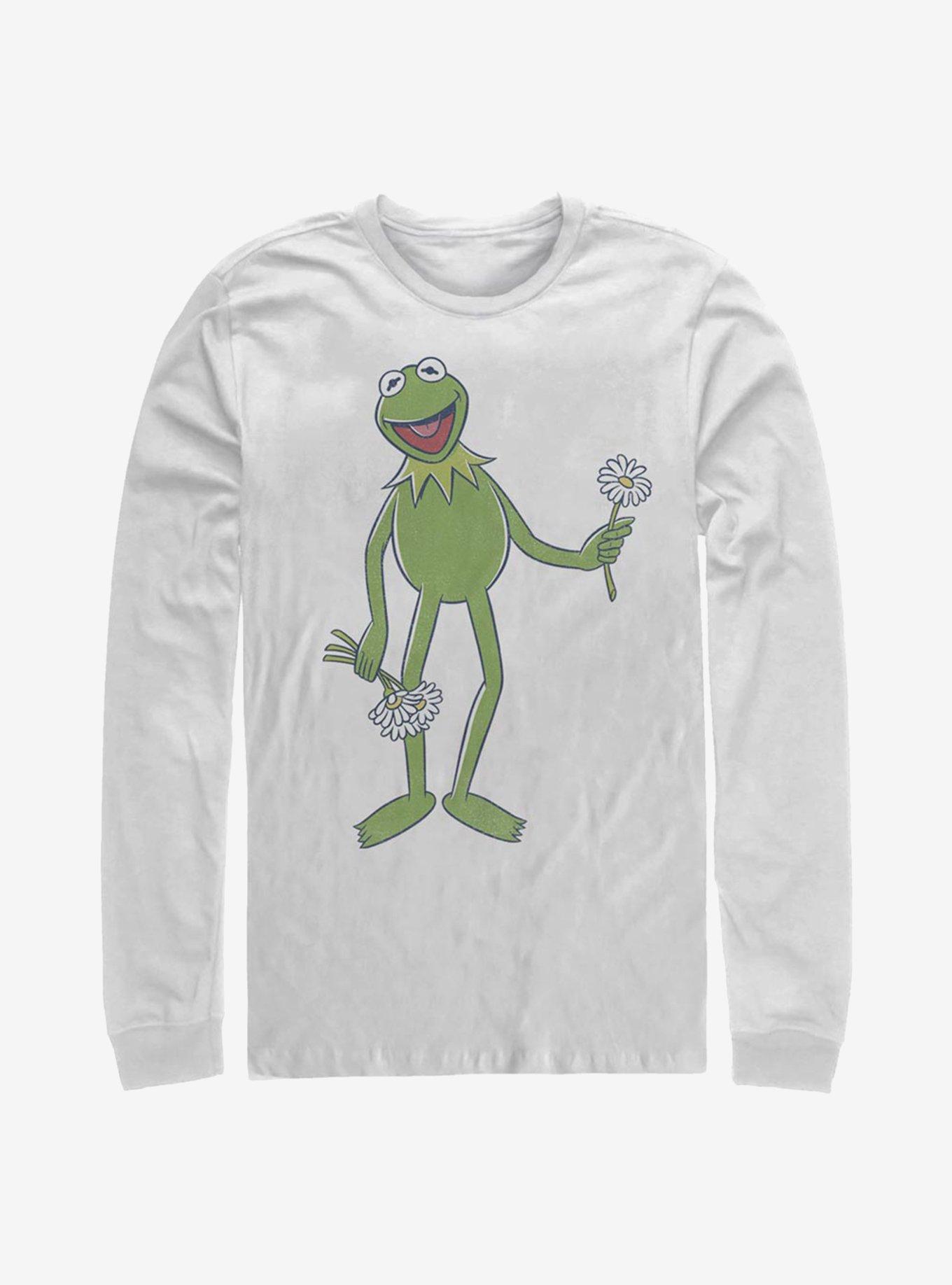 Disney The Muppets Big Kermit Long-Sleeve T-Shirt - WHITE | BoxLunch