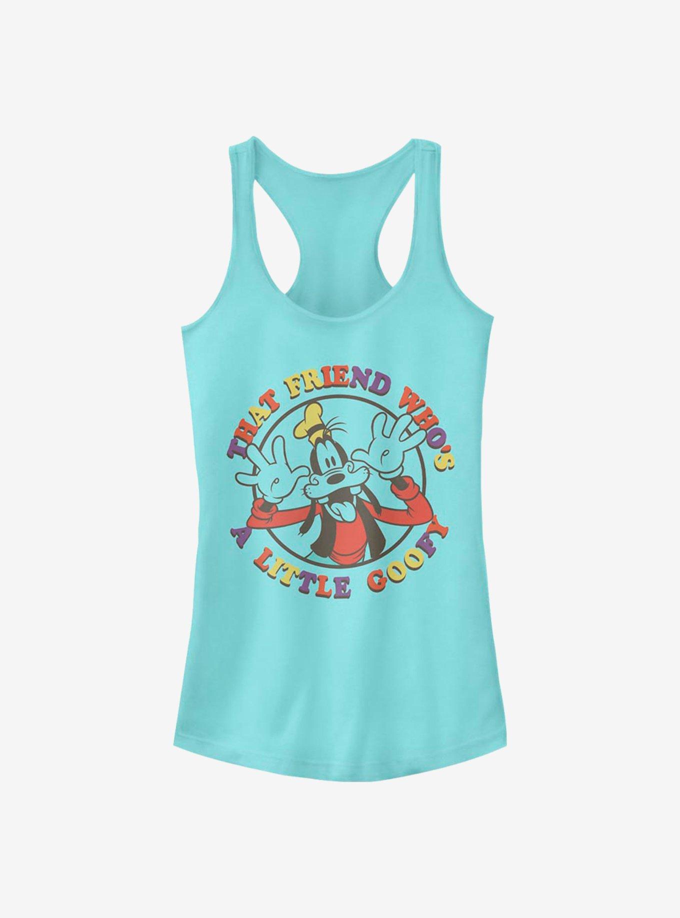 Disney Goofy A Little Goofy Girls Tank - BLUE | Hot Topic