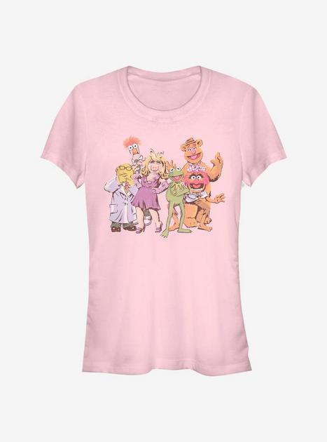Disney The Muppets Muppet Gang Girls T-Shirt - PINK | Hot Topic