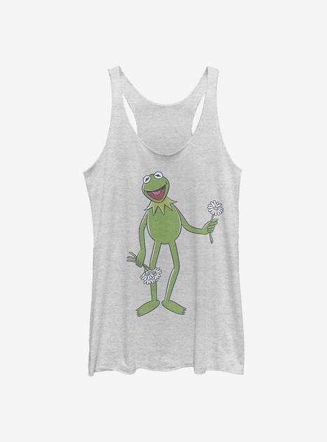 Disney The Muppets Big Kermit Girls Tank - WHITE | Hot Topic
