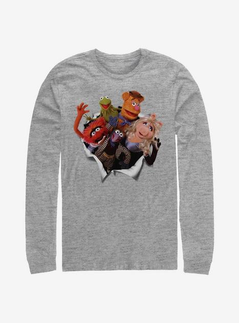 Disney The Muppets Muppet Breakout Long-Sleeve T-Shirt - GREY | Hot Topic