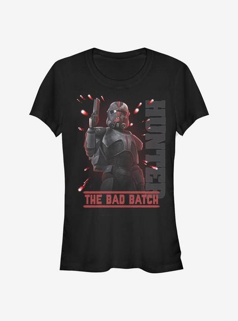 Star Wars: The Bad Batch Hunter Batch Girls T-Shirt - BLACK | Hot Topic