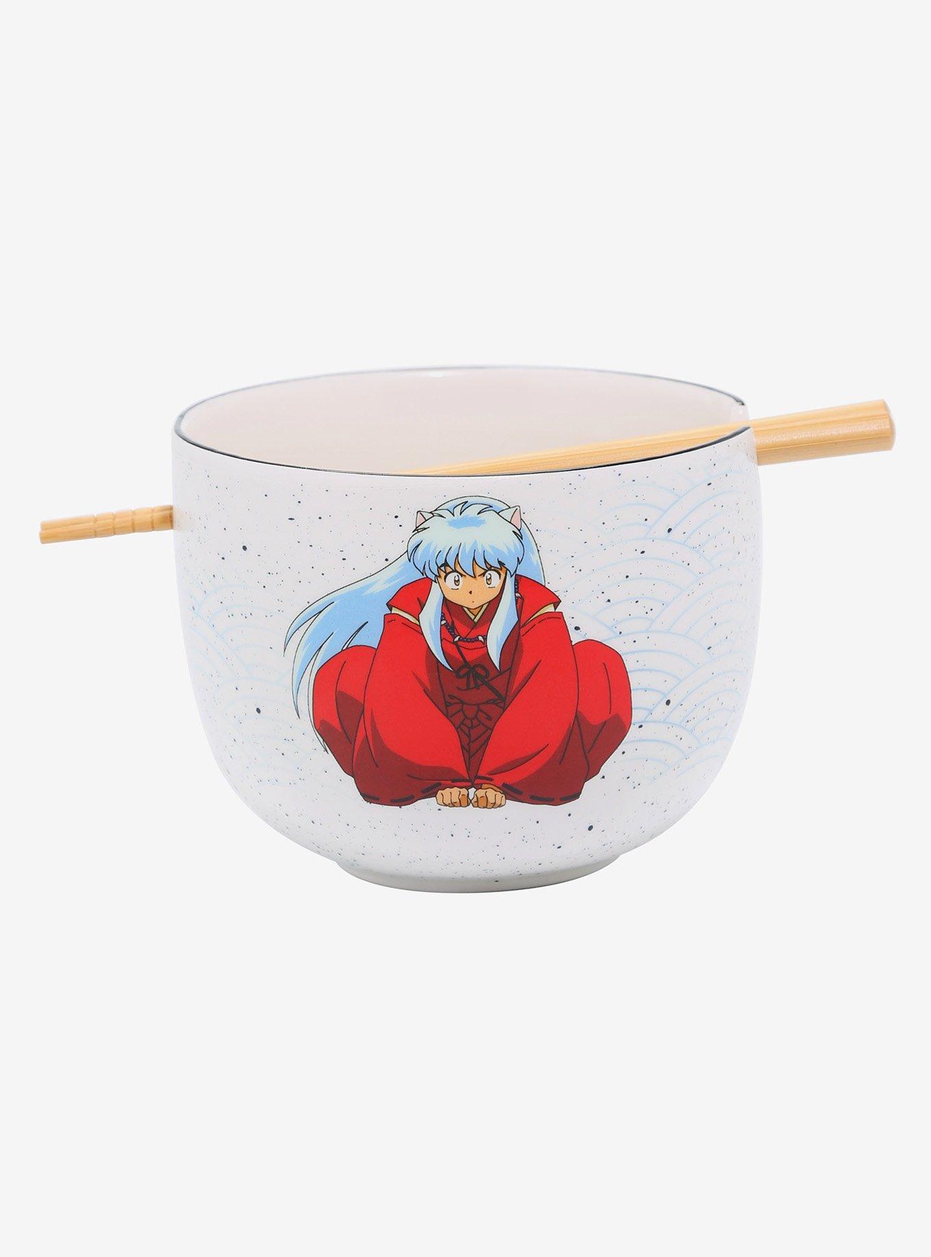 InuYasha InuYasha Perching Ramen Bowl with Chopsticks | BoxLunch
