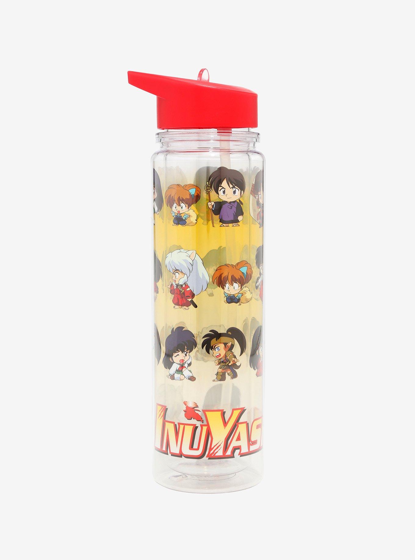 InuYasha Chibi Characters Water Bottle | BoxLunch