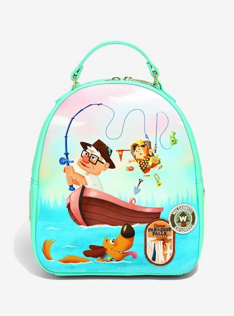 Our Universe Disney Pixar Up Carl & Russell Fishing Mini Backpack ...