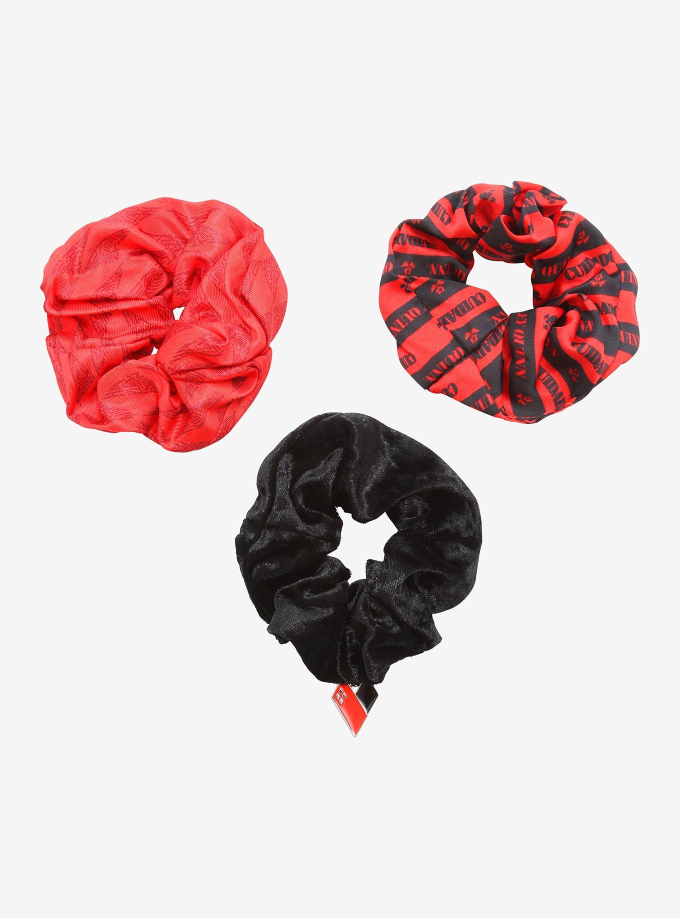 DC Comics The Suicide Squad Harley Quinn Scrunchie Set | Hot Topic
