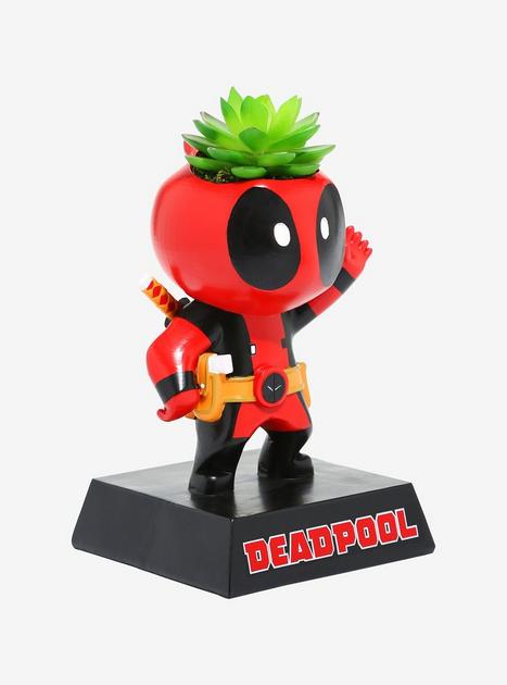 Marvel Deadpool Chibi Faux Succulent Planter - BoxLunch Exclusive ...