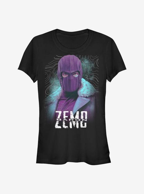 Marvel The Falcon And The Winter Soldier Baron Zemo Girls T-Shirt ...