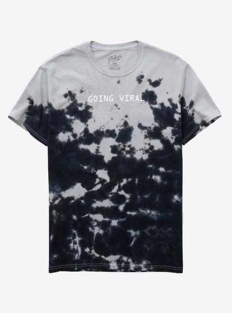 Going Viral Bleach Wash T-Shirt | Hot Topic