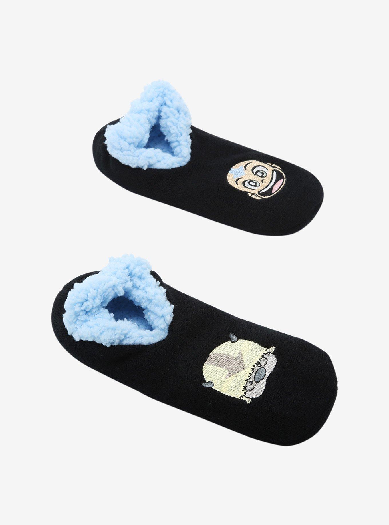 Avatar: The Last Airbender Chibi Aang & Appa Cozy Slippers
