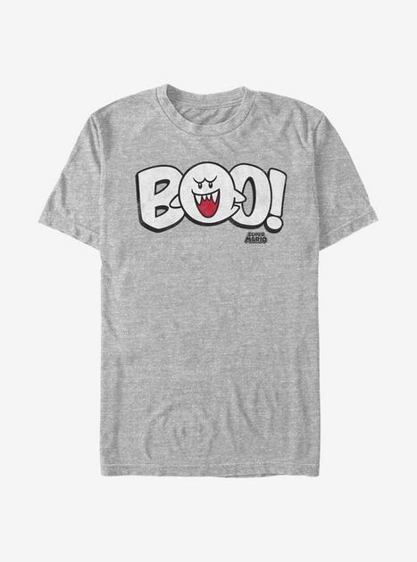 Super Mario Boo! T-Shirt - GREY | Hot Topic