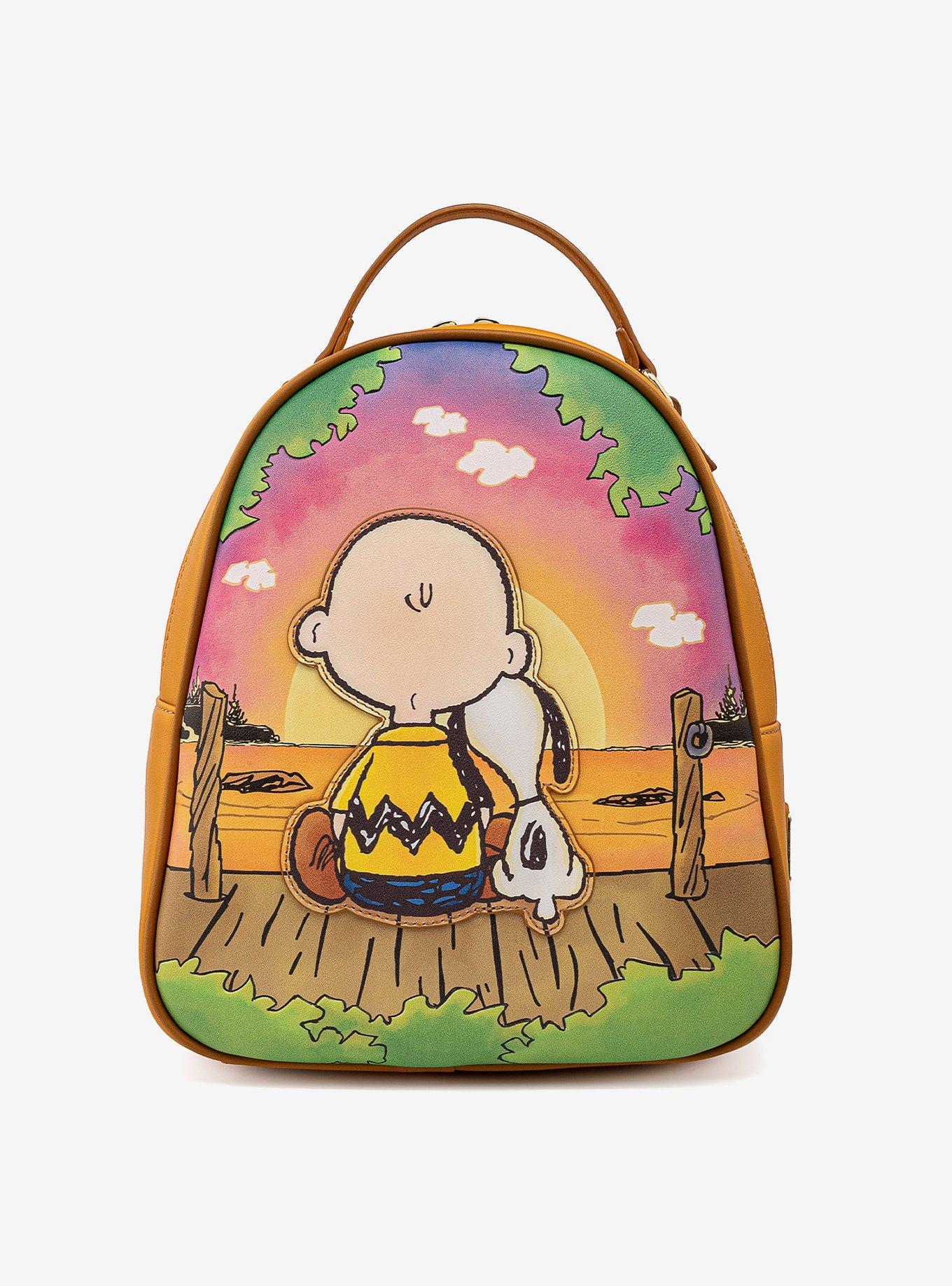 Loungefly Peanuts Charlie Brown & Snoopy Mini Backpack | Her Universe