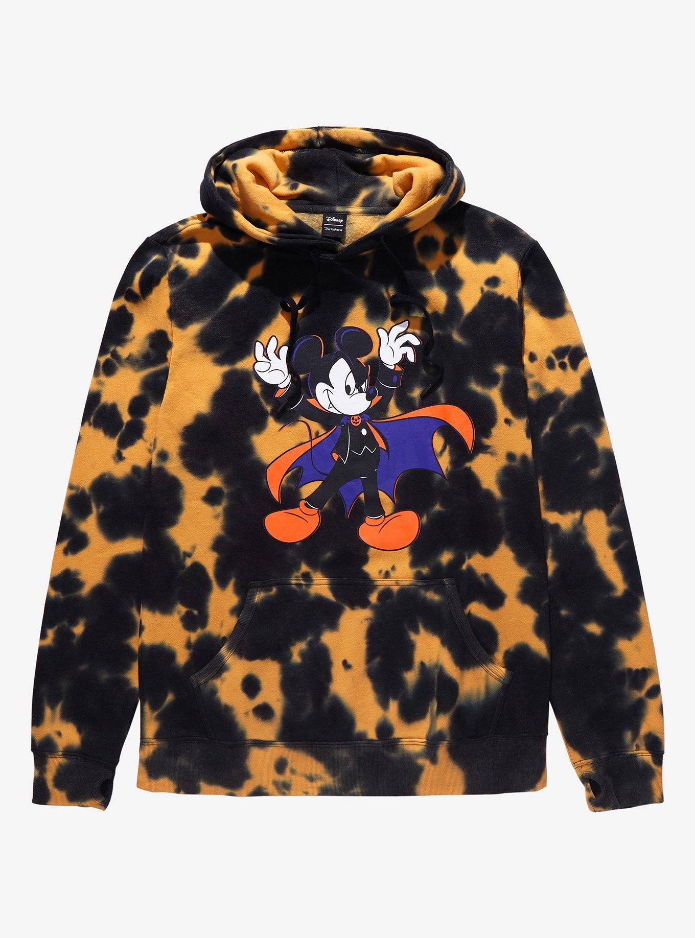 Disney Mickey Mouse Vampire Tie-Dye Hoodie | Hot Topic