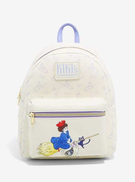 Studio Ghibli Kiki's Delivery Service Jiji & Kiki Flying Mini Backpack ...