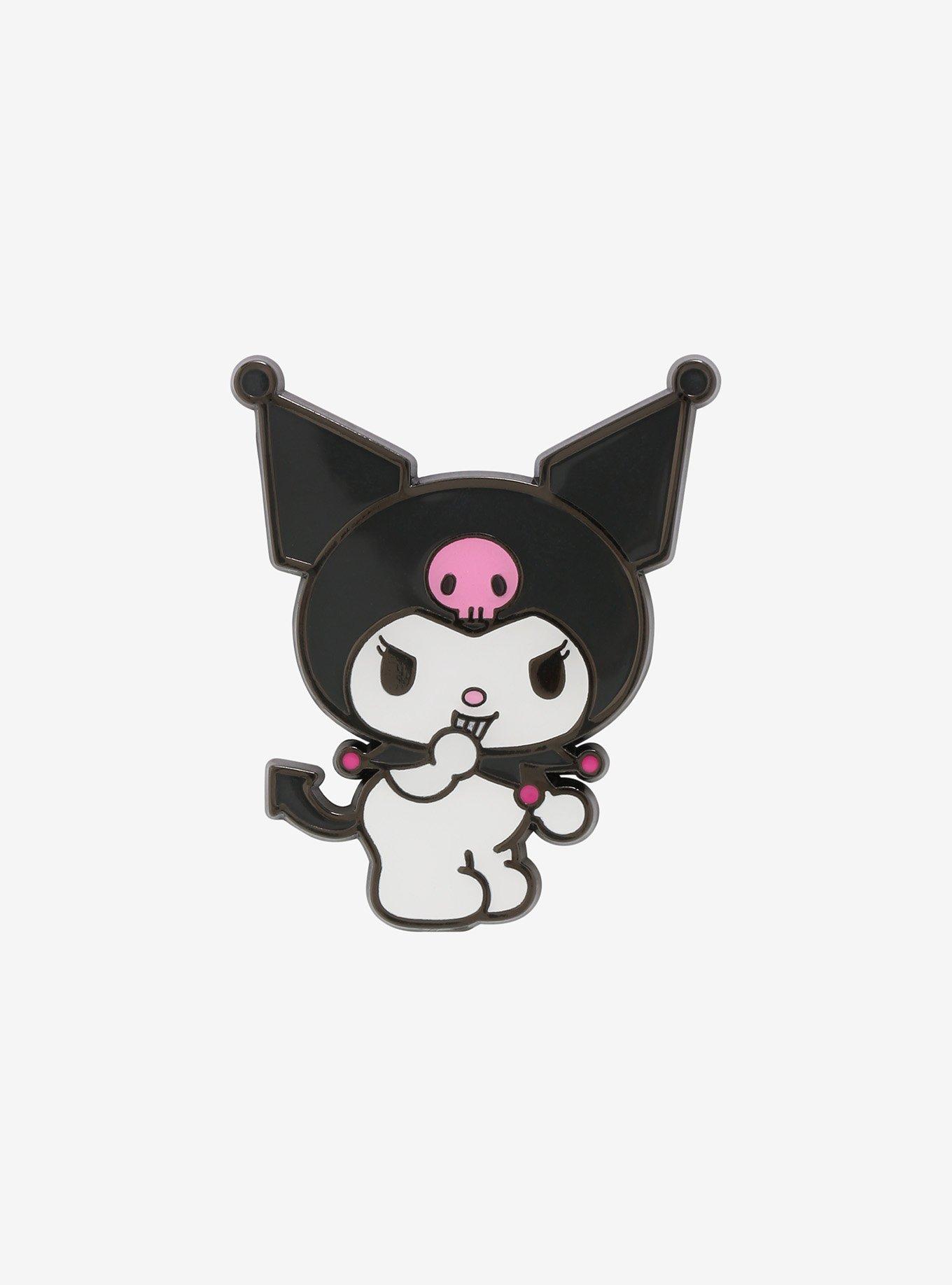 Kuromi Mischievous Enamel Pin | Hot Topic