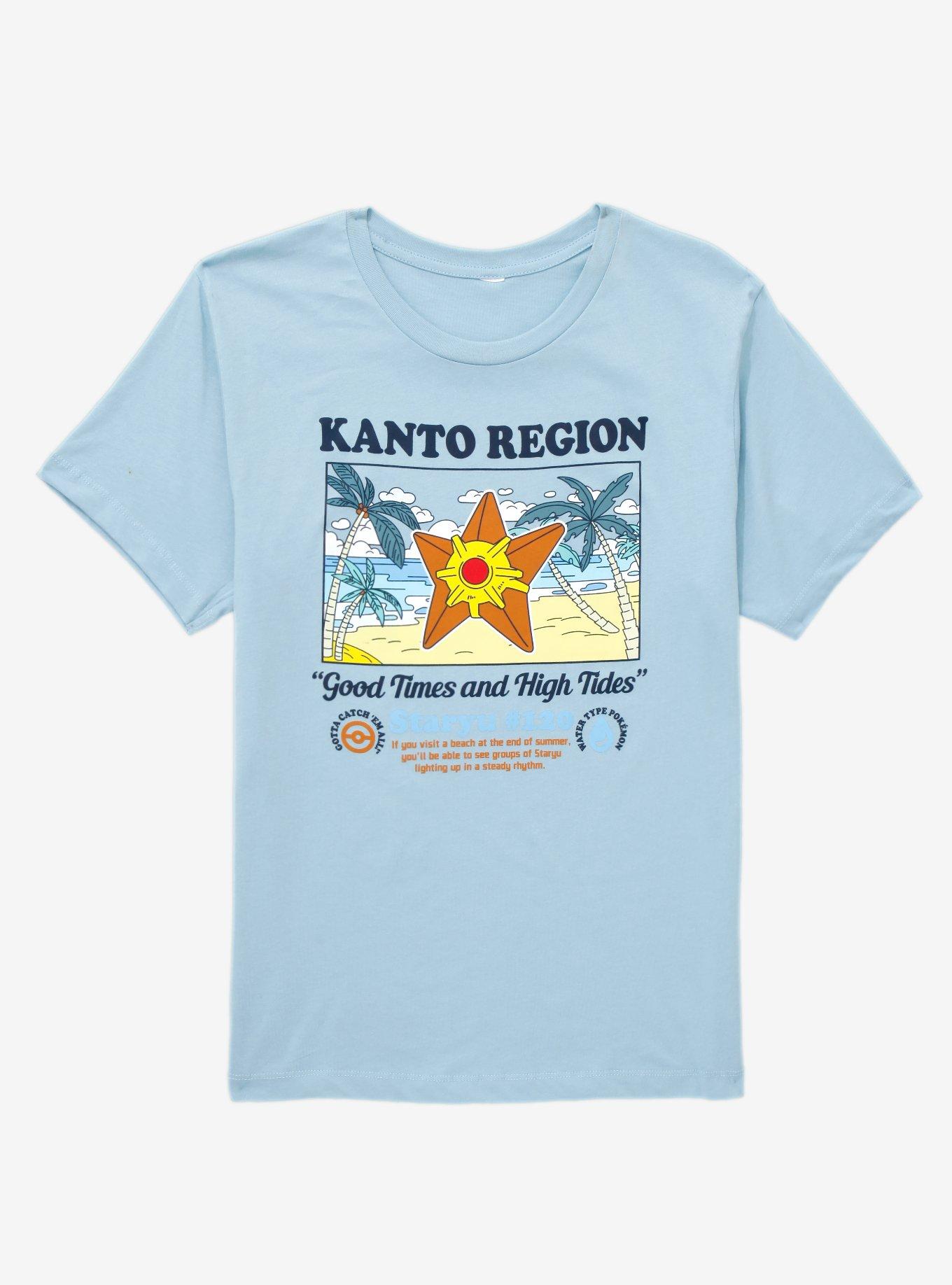 Pokemon Kanto Region Women's T-Shirt - BoxLunch Exclusive | BoxLunch