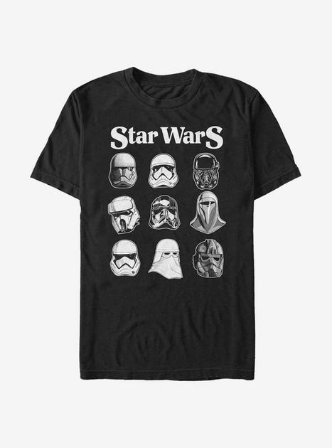 Star Wars Trooper Helmets T Shirt Hot Topic