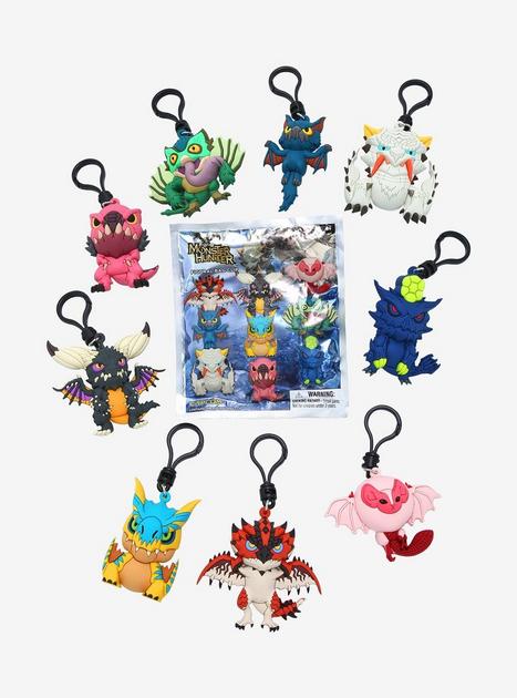 Monster Hunter Blind Bag Figural Bag Clips | BoxLunch